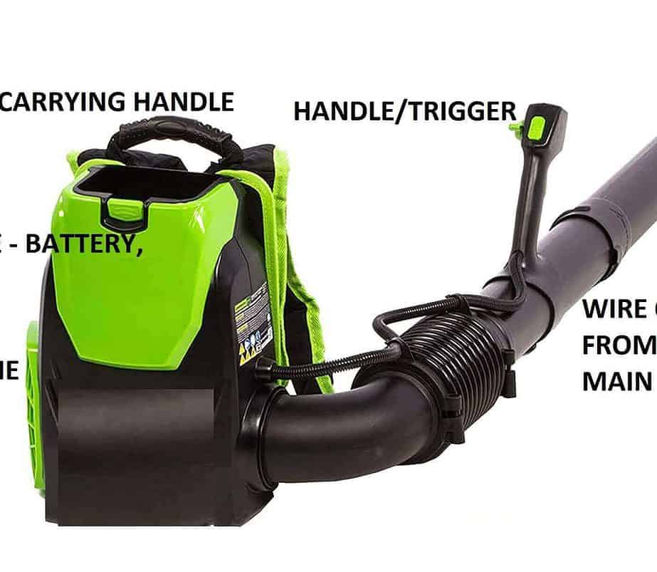 Snow Removal With A Backpack Blower - Shovel Zone